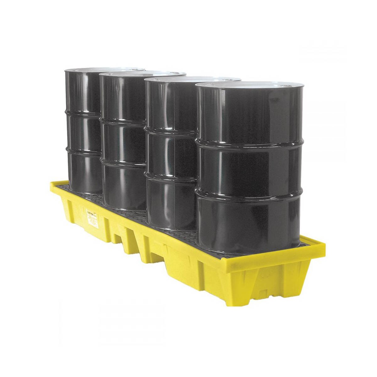 Spill Pallet - 4 Drum - Low Profile - In Line | ForFluids