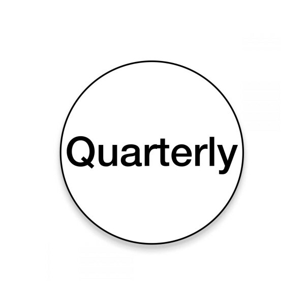 Quarterly Frequency Labels Quarterly Frequency Labels