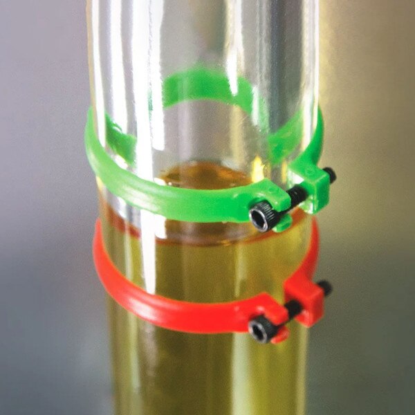 Luneta 3" Long Tritan Column, Level Rings, 3/4" NPT threads and ...