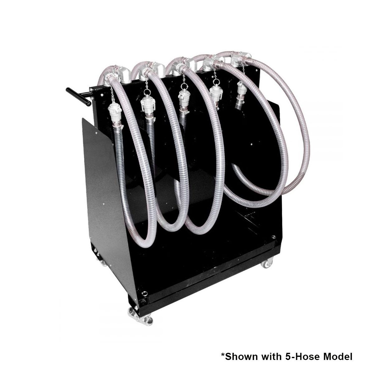 OilSafe Mobile Suction Hose Cart, 8 Hose | ForFluids