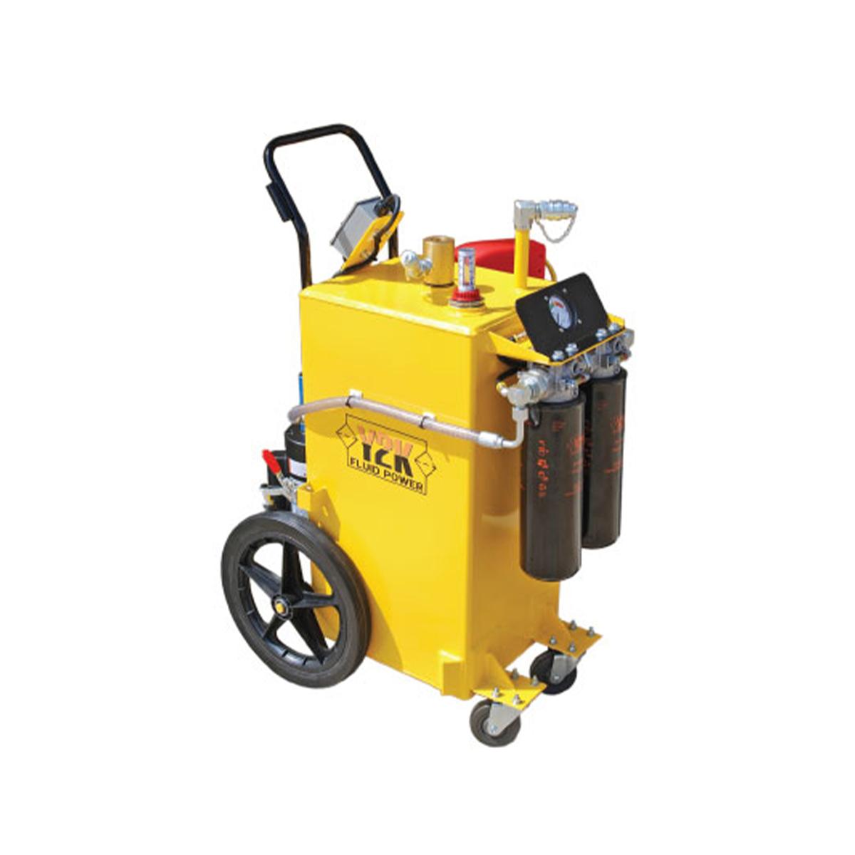 Custom 30 Gallon Steel Tote Cart | ForFluids