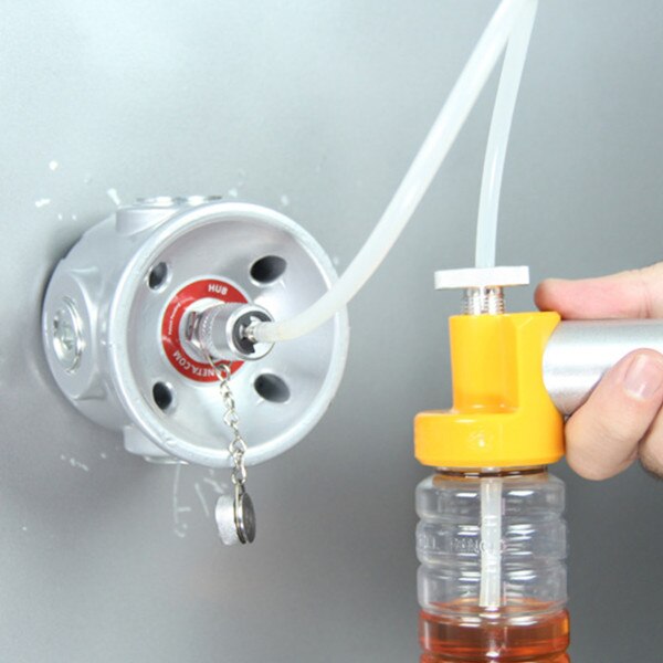 Luneta Hub Kit with 1" NPT threads, 4 Steel Plugs, High Flow Sample ...